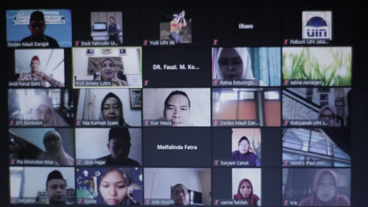 P2KM UIN Jakarta Gelar Diskusi Serial Perdana Bertajuk Islamic ...