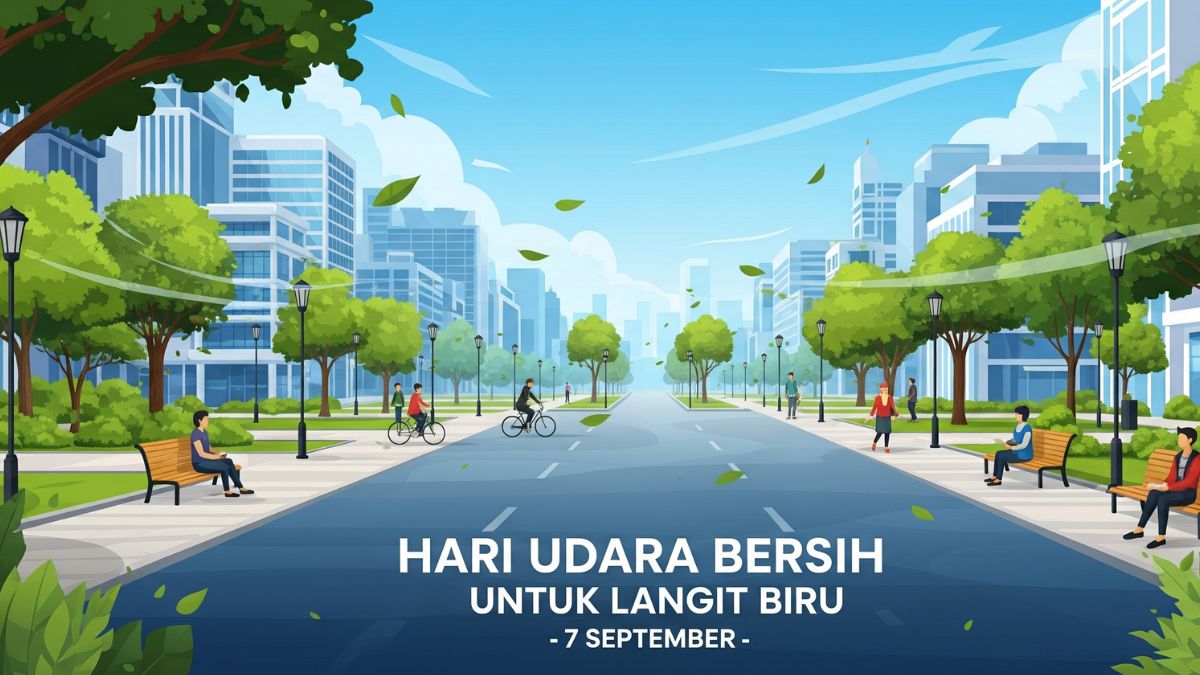 5 Fakta Menarik Hari Udara Bersih untuk Langit Biru 7 September ...